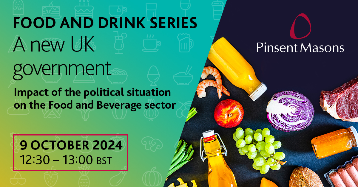 A new UK Government, the impact of the political situation on the Food ...