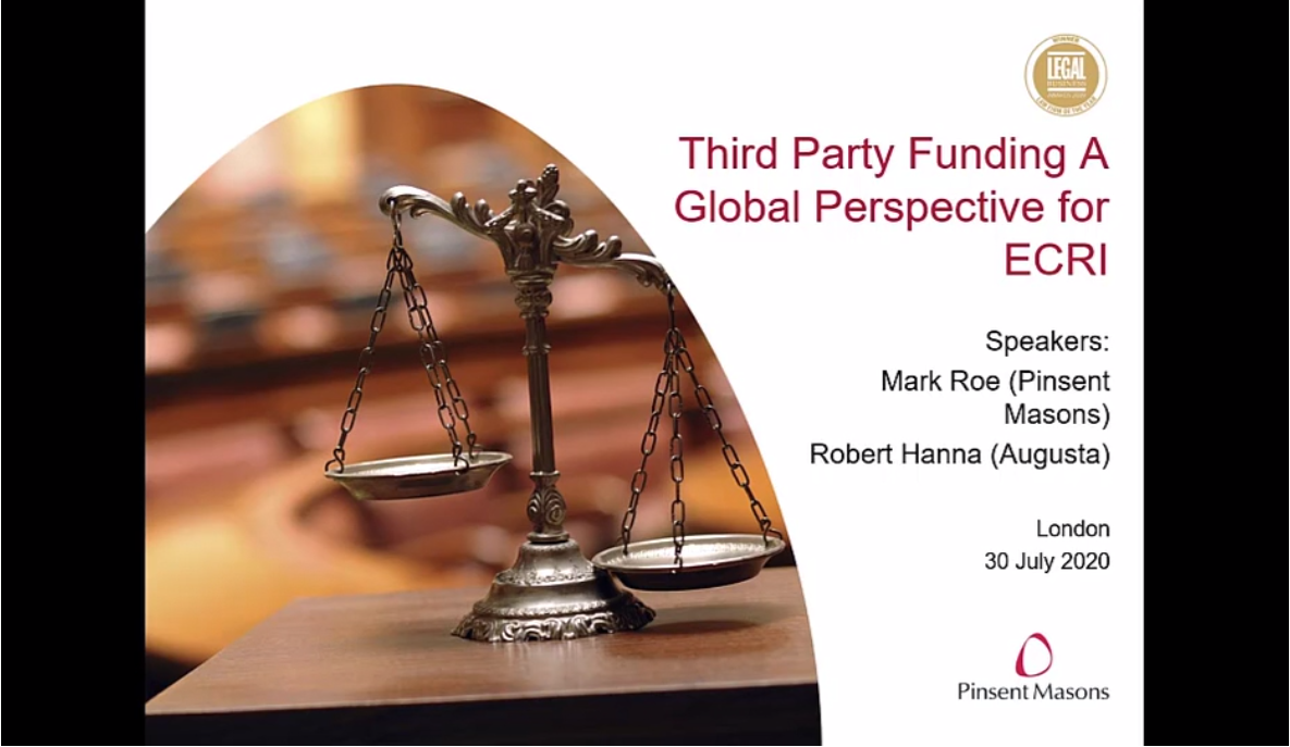 Third Party Funding with Augusta Ventures