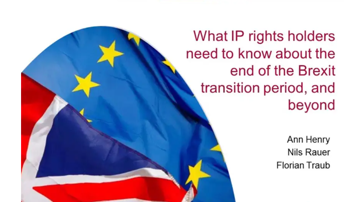 BrexIP - What IP rights holders need to know about the end of the ...